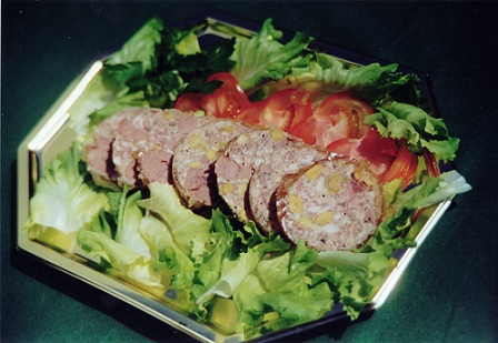 Galantine pistache Ferme Ramon producteur Sud-Ouest | Ferme de Ramon